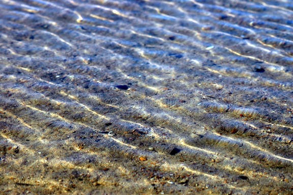 Horizontal Ripples on the Sea Stock Image - Image of reflecting ...
