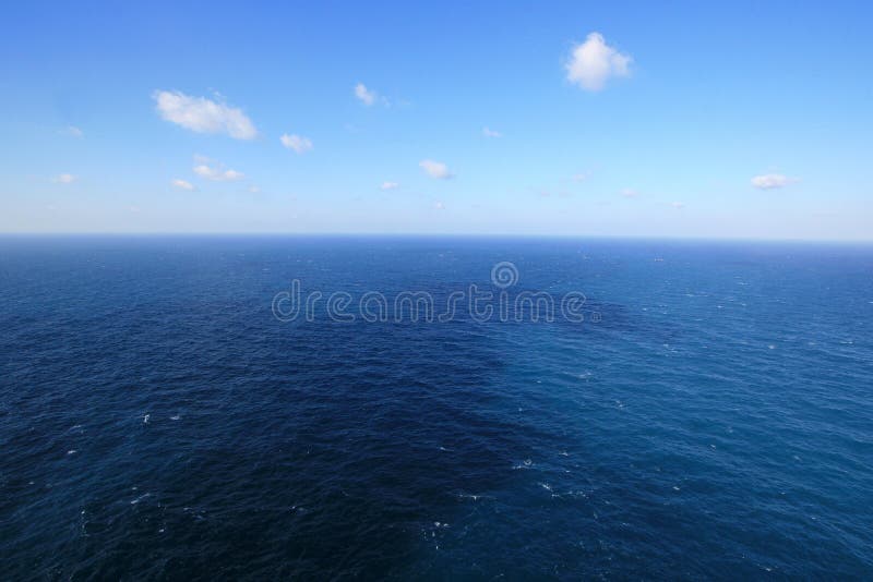 Horizontal sea stock photo. Image of water, nice, clouds - 3894276