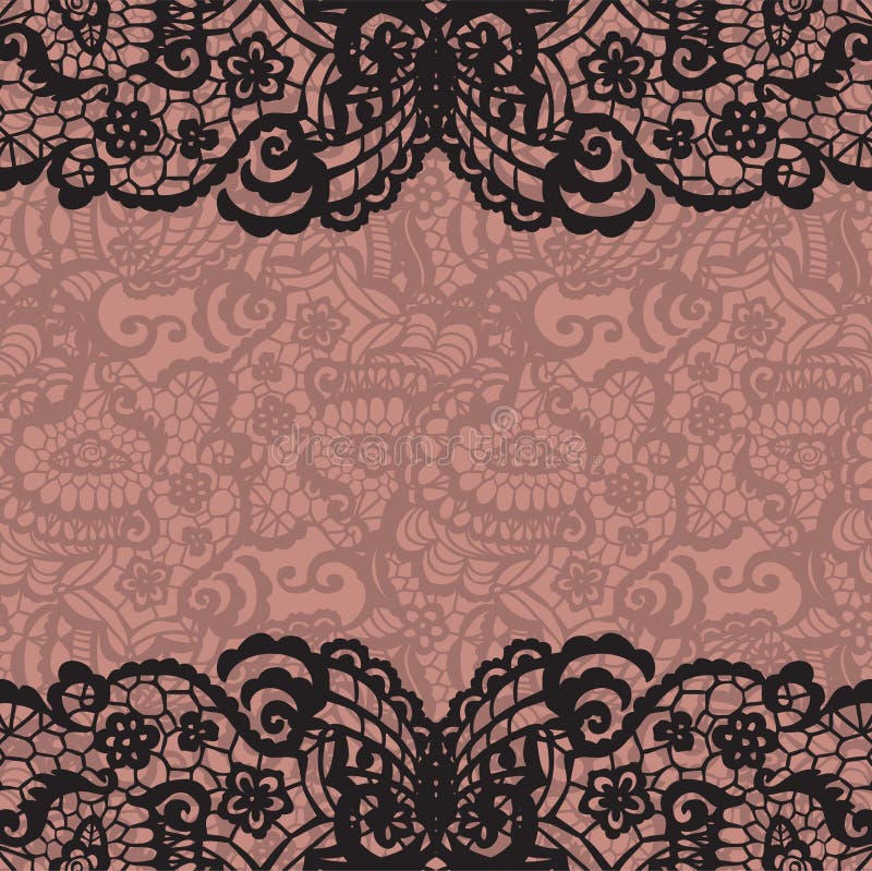 Horizontal Seamless Background Stock Vector - Illustration of curves ...