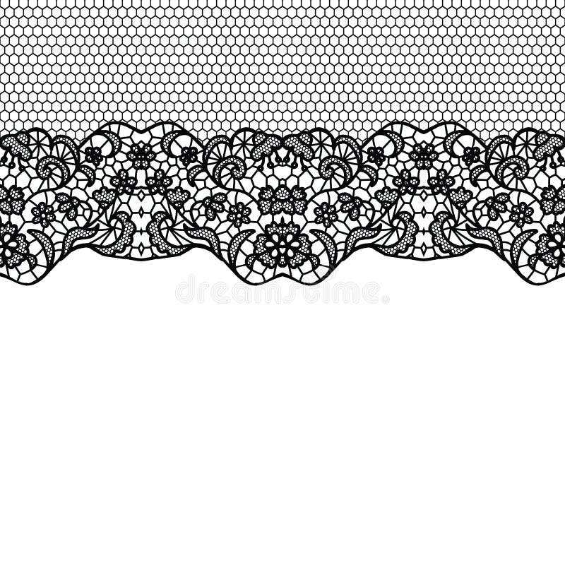 Horizontal Seamless Background Stock Vector - Illustration of curves ...