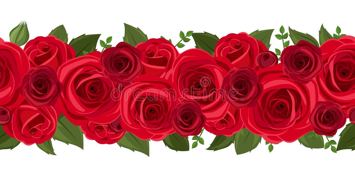 Horizontal Roses Stock Illustrations – 9,711 Horizontal Roses Stock ...