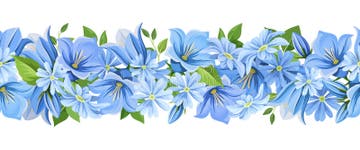 Bluebell Border Frame Stock Illustrations – 689 Bluebell Border Frame ...