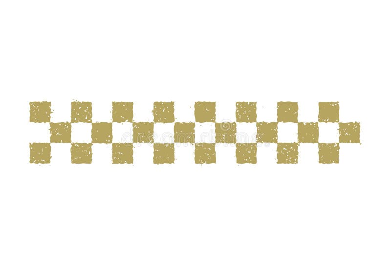 Horizontal Seamless Checkered Pattern Illustration for New Year ...