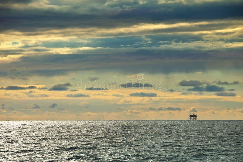 Horizontal Seascape with Mountains in the Background Stock Photo ...