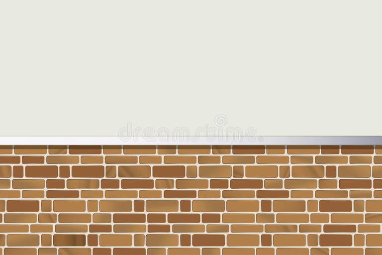 A Horizontal Section of a Wall Features Neatly Arranged Light Brown ...