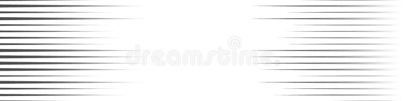 Horizontal Sharp Lines. the Effect of Movement Stock Vector ...