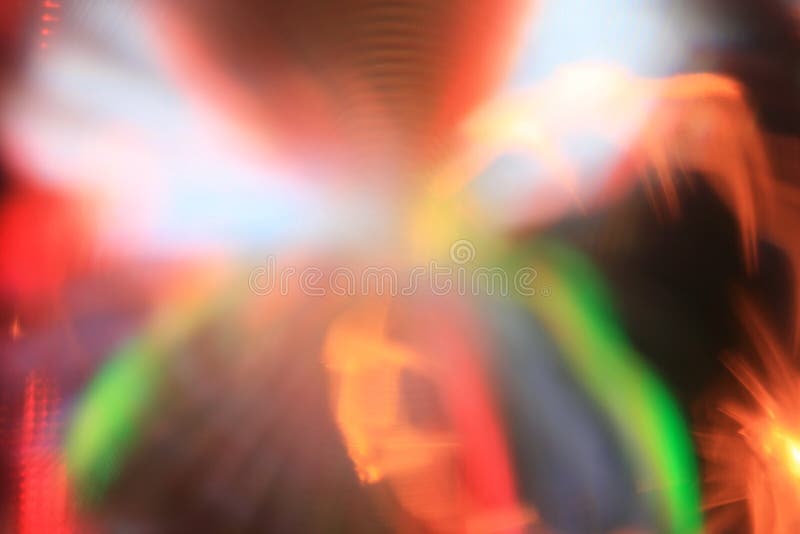 Horizontal Shot of Glow Vortex Light Effects Stock Illustration ...