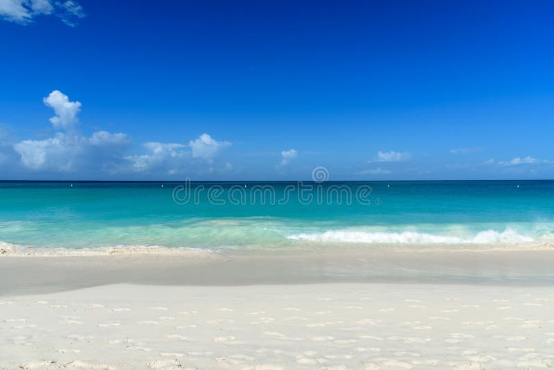 Horizontal Shot of the Mesmerizing View of the Beach and Sea during ...