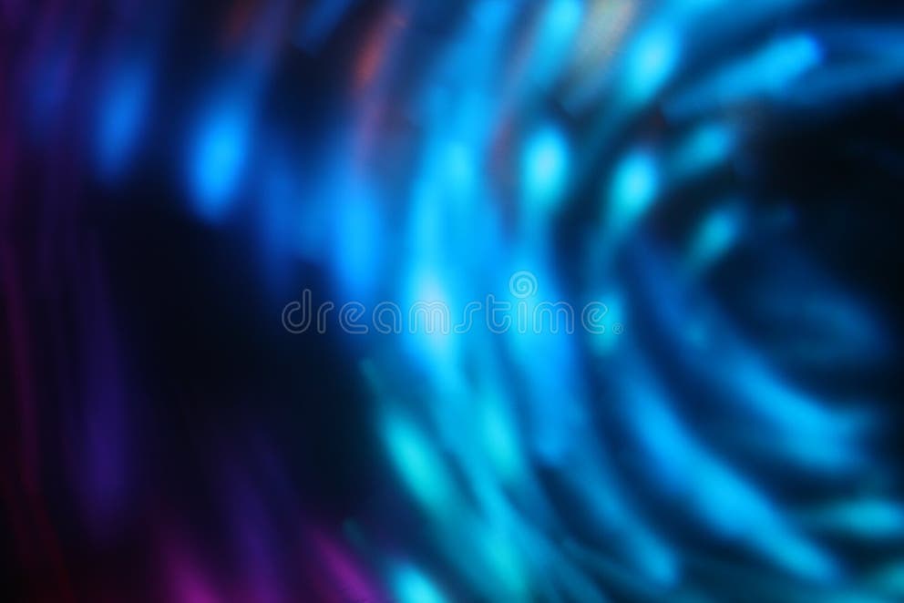 Horizontal Shot of Staggered and Refracted Light Layers-vortex Light ...