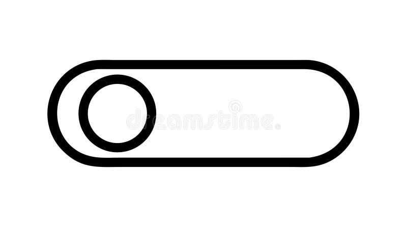 3 State Slider Buttons - Power Off, Standby, Power on Buttons Stock ...