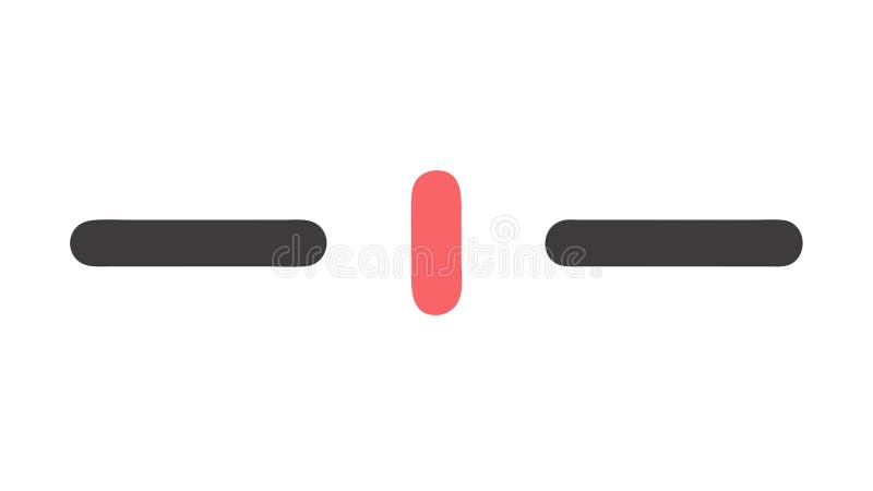 Horizontal Slider Control Vector Icon, Vector Design Generative AI ...