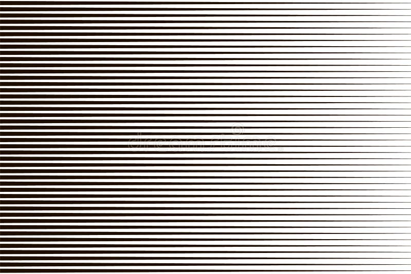Horizontal Speed Line Halftone Pattern with Gradient Effect. Template ...