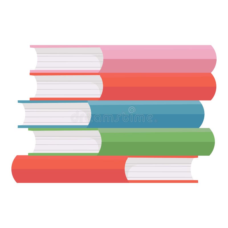 Stack Books Apple Icons Set Stock Illustrations – 120 Stack Books Apple ...