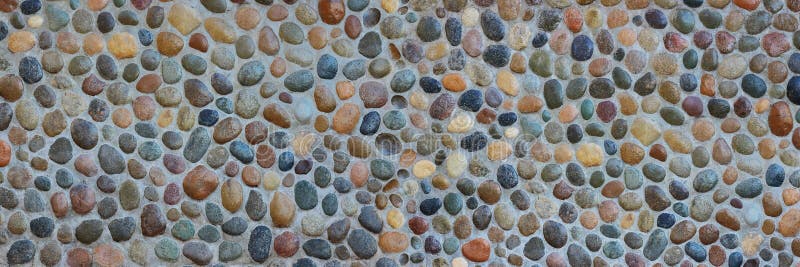 Horizontal Stone on Concrete Texture for Pattern and Background Stock ...