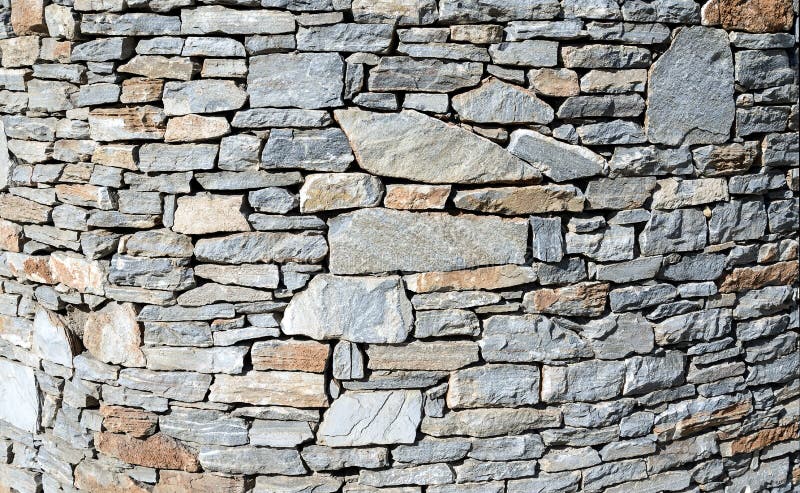 Horizontal stone wall stock image. Image of nature, natural - 53761581