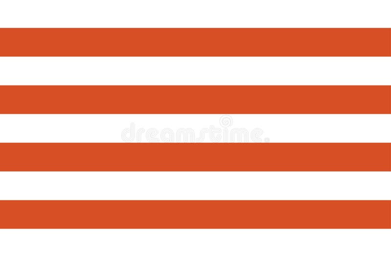 Horizontal Stripes Pattern.Orange and White Background.Vector ...