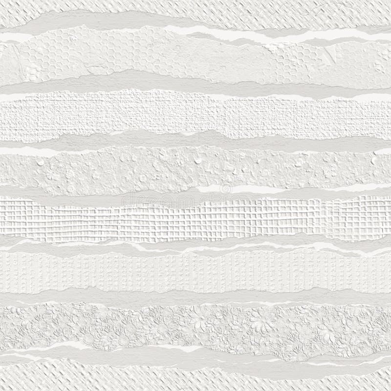Horizontal Stripes with Plaster Seamless Texture, Patchwork Pattern, 3d ...