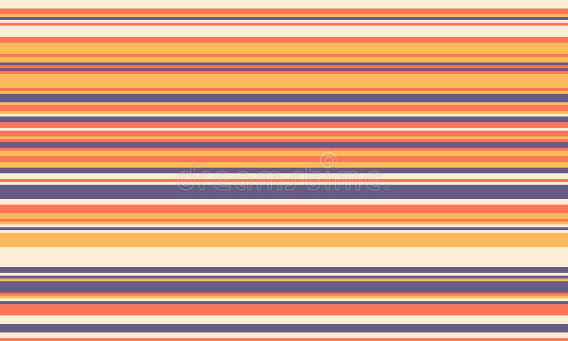 Horizontal Stripes in Warm, Muted Tones Create a Calming, Retroinspired ...