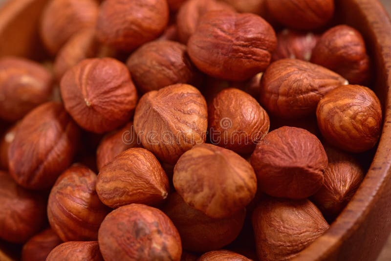 Hazelnuts texture close up stock photo. Image of healthy - 123238124