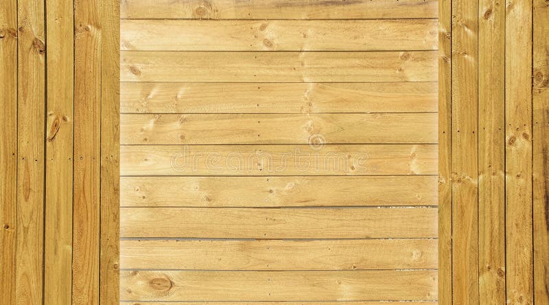 Horizontal and Vertical Timber Planks Stock Photo - Image of fence ...