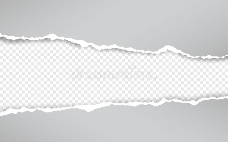 Horizontal Torn Paper Edge. Ripped Squared Horizontal White Paper ... Horizontal Torn Paper Edge. Ripped Squared Horizontal White Paper ...