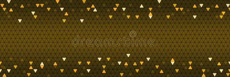 Horizontal Triangle Gold Design for Pattern and Background,vector ...