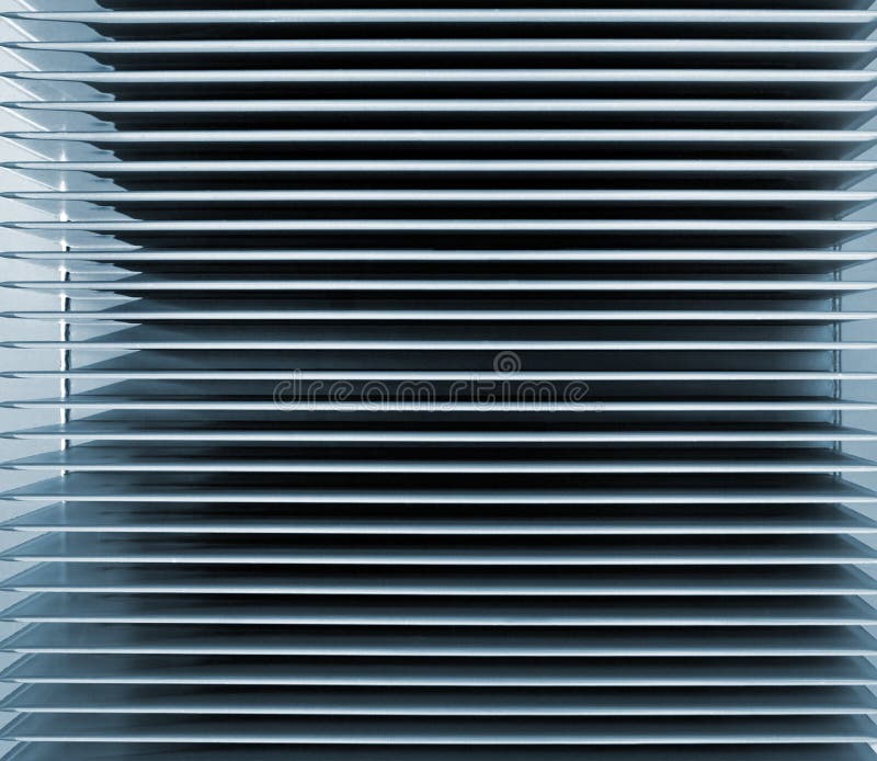 Ventilation Grooves. Pattern of Metal Louver. Old. Facture. Background ...