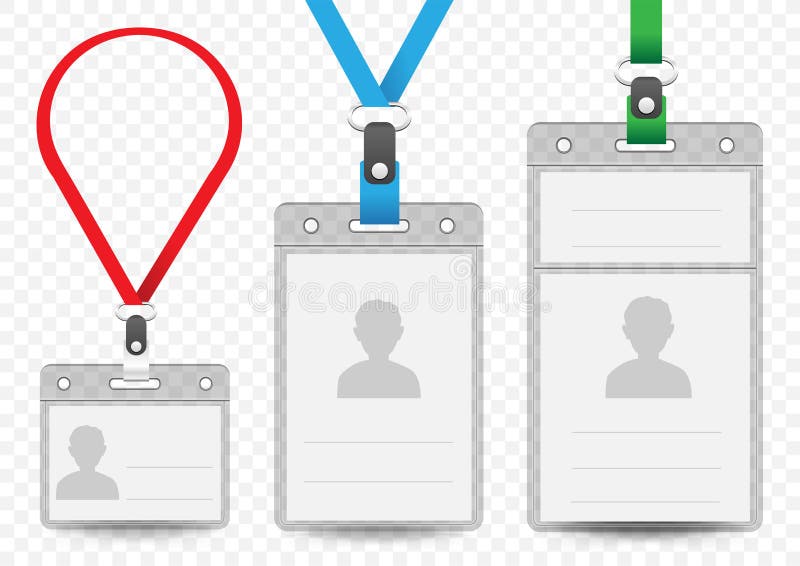 Horizontal and Vertical Badge Template Stock Vector - Illustration of ...