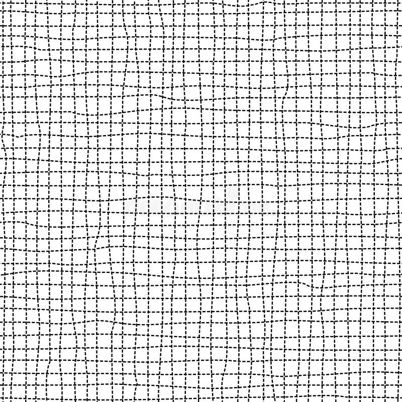 Horizontal and Vertical Dotted Black Lines Stock Vector - Illustration ...