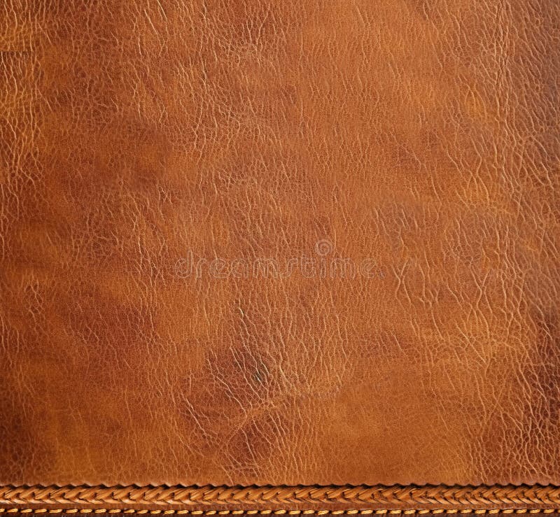 Horizontal or Vertical Leather Background of Brown Colors with ...