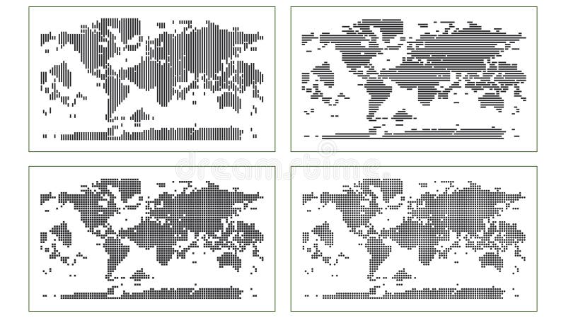 Global Map Horizontal Stock Illustrations – 10,351 Global Map ...