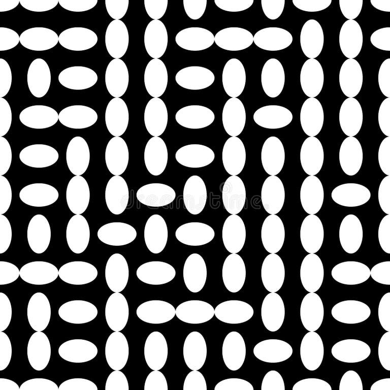 Horizontal and Vertical White Ellipses, Modern Stylish Image. Stock ...