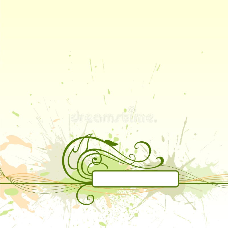 Horizontal vignette 4 stock vector. Illustration of border - 12291984