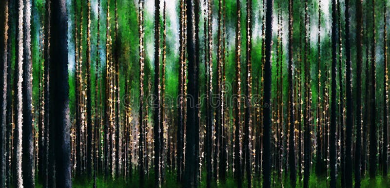 Horizontal Vivid Forest Wood Abstraction Background Stock Photo - Image ...