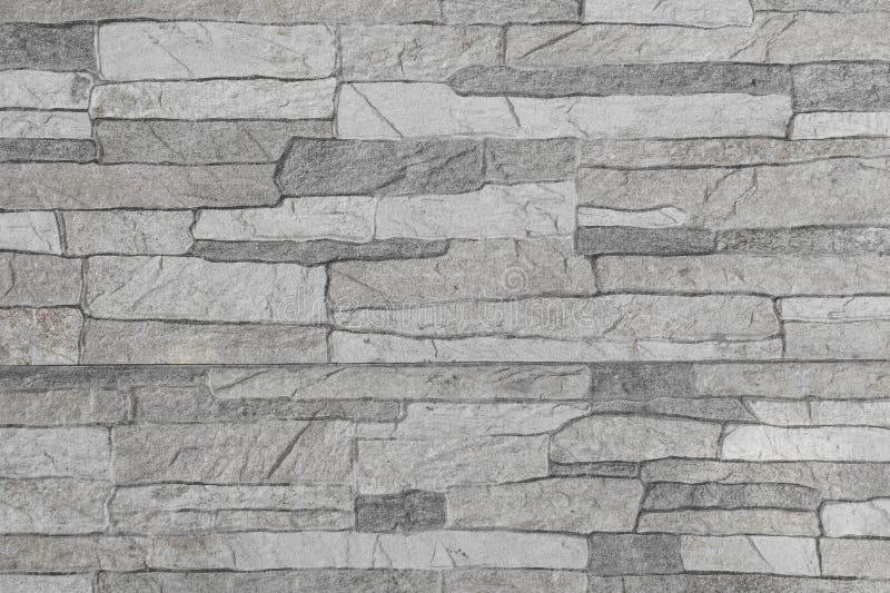 Horizontal Wall Texture Stone Light Gray Tile Abstract Pattern ...