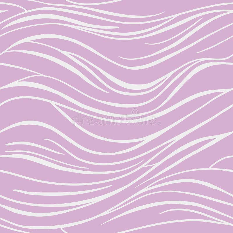 Horizontal Wave Vector Seamless Pattern Stock Vector - Illustration of ...