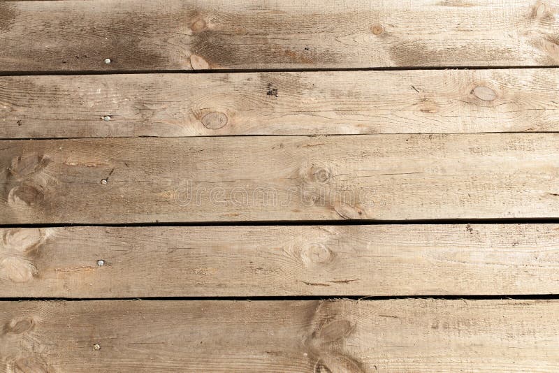 Horizontal Wood Planking Wall Background. Natural Texture. Stock Image ...