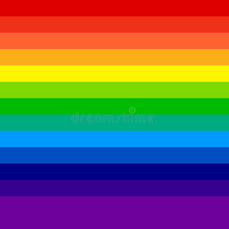 Horizontally Repeatable Rainbow Spectrum Background, Pattern. Rainbow ...