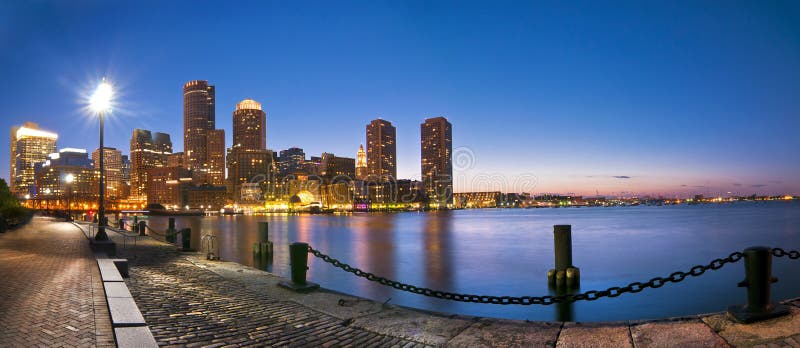 Horizonte de Boston imagen de archivo. Imagen de massachusetts - 28465757