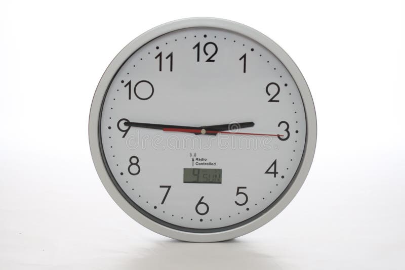 7h30 d'horloge photo stock. Image du mesure, signe, moderne - 102068818