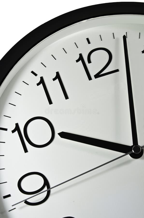 Heure Pour Le 6h00 D'horloge Murale Image stock - Image du minute ...