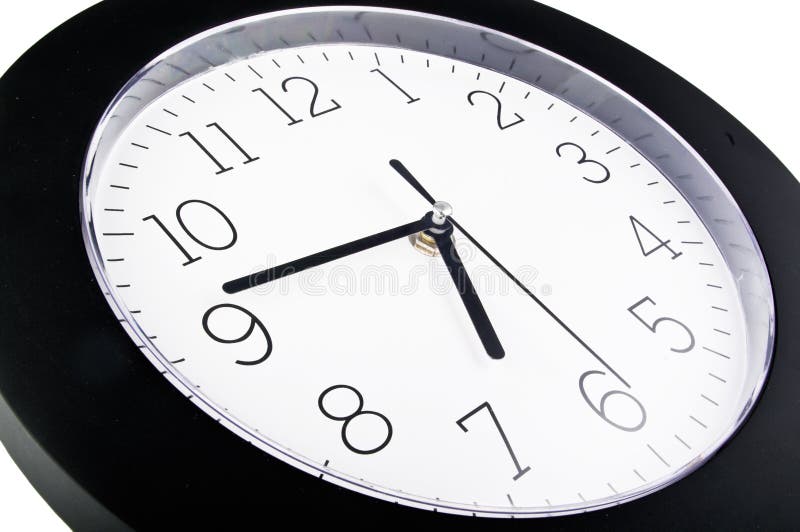 6h00 d'horloge photo stock. Image du concept, type, heure - 102068862