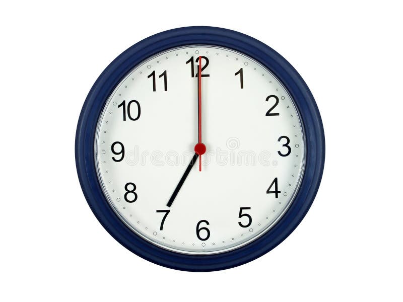 Relógio Marcando 7 Horas - LIBRAIN