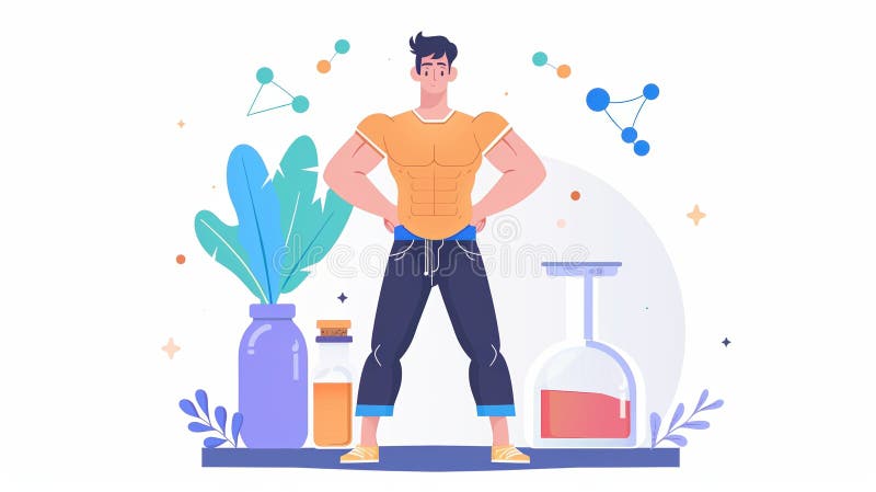 Hormonal System Balance and Growth Hormone Therapy Visual ...