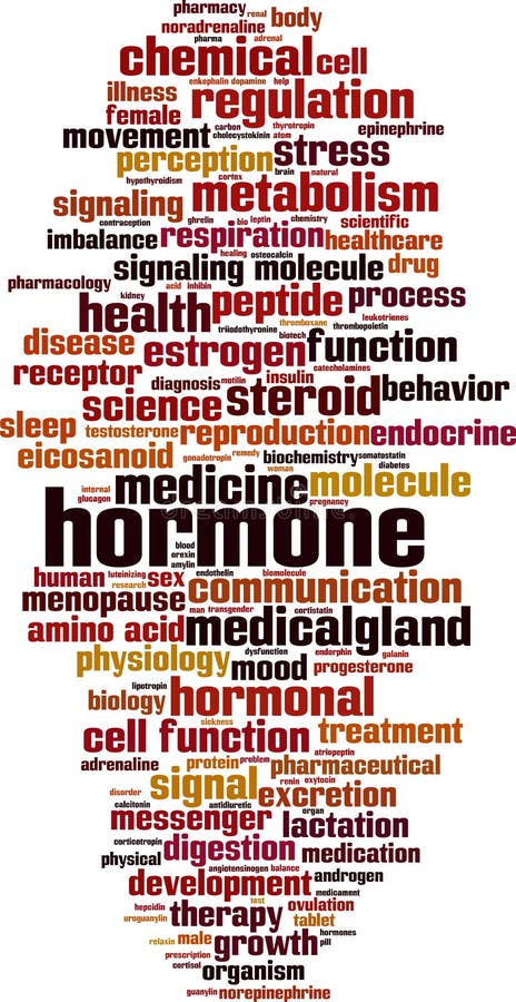Hormone Word Cloud Stock Vector Illustration Of Development 276649049