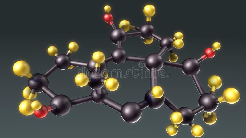 Hormones structure stock illustration. Illustration of hormons - 84218200