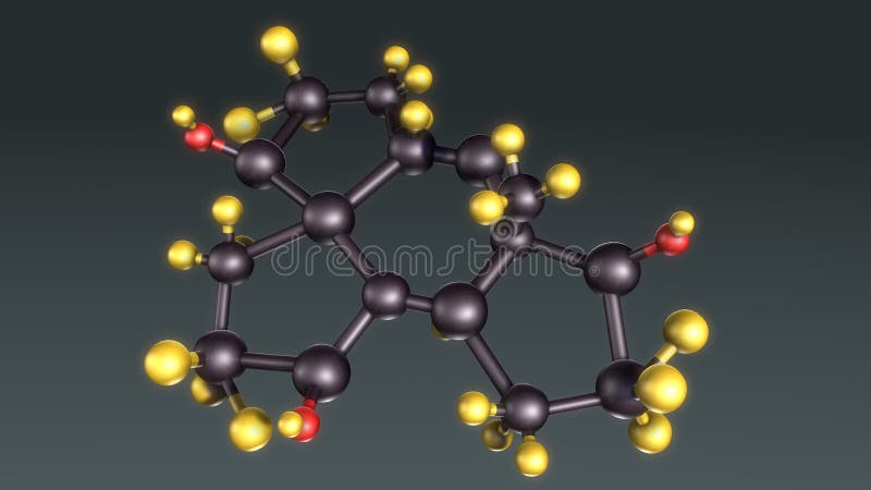 Hormones structure stock illustration. Illustration of amino - 84219156
