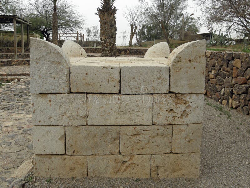 The horn altar stock photo. Image of archeology, stone - 38368592