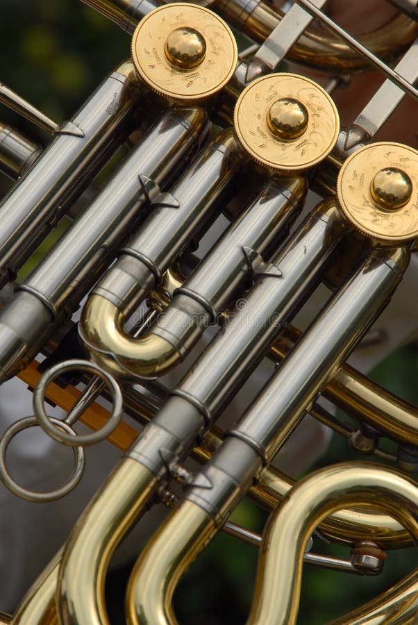 Horn detail stock photo. Image of bell, hearing, background - 1008022