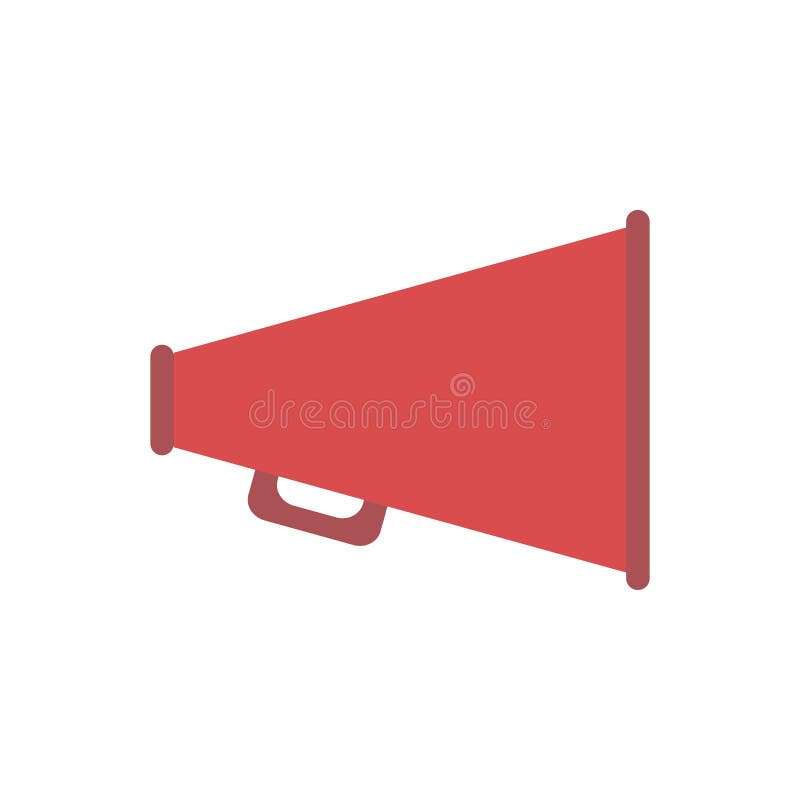 Horn for movie icon stock vector. Illustration of movie - 148473627